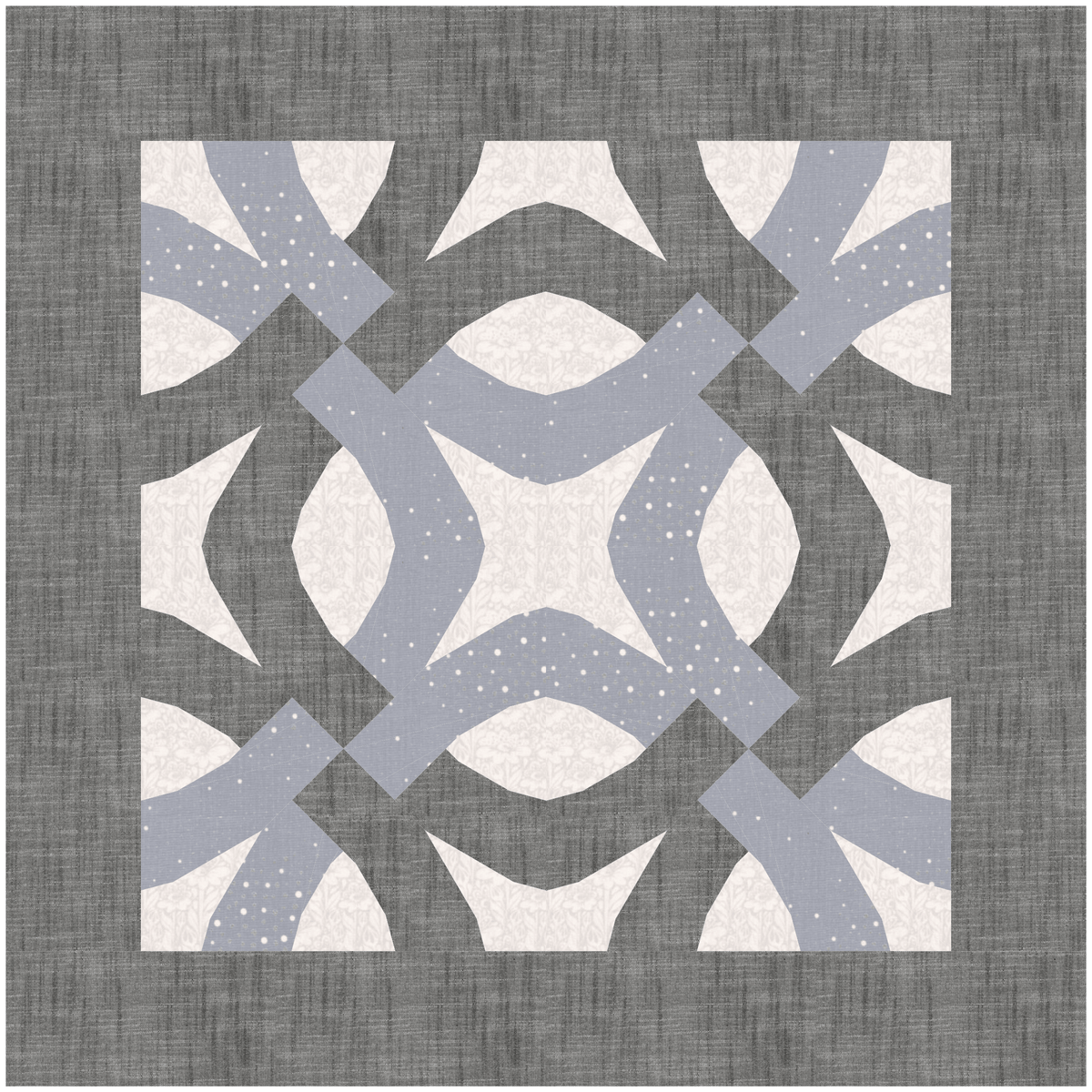 Entwined, Double Wedding Ring Variation, Foundation Paper Piecing ...