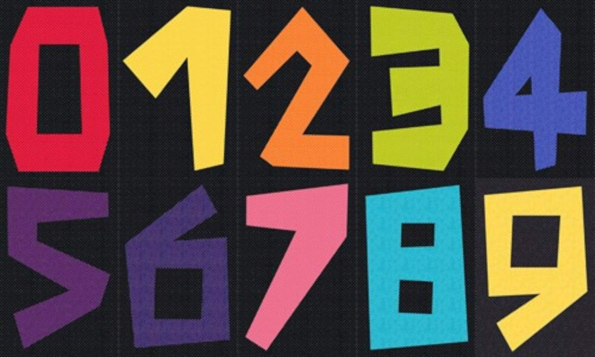 Funky Numbers, Foundation Paper Piecing Pattern (FPP Pattern), Quilt ...