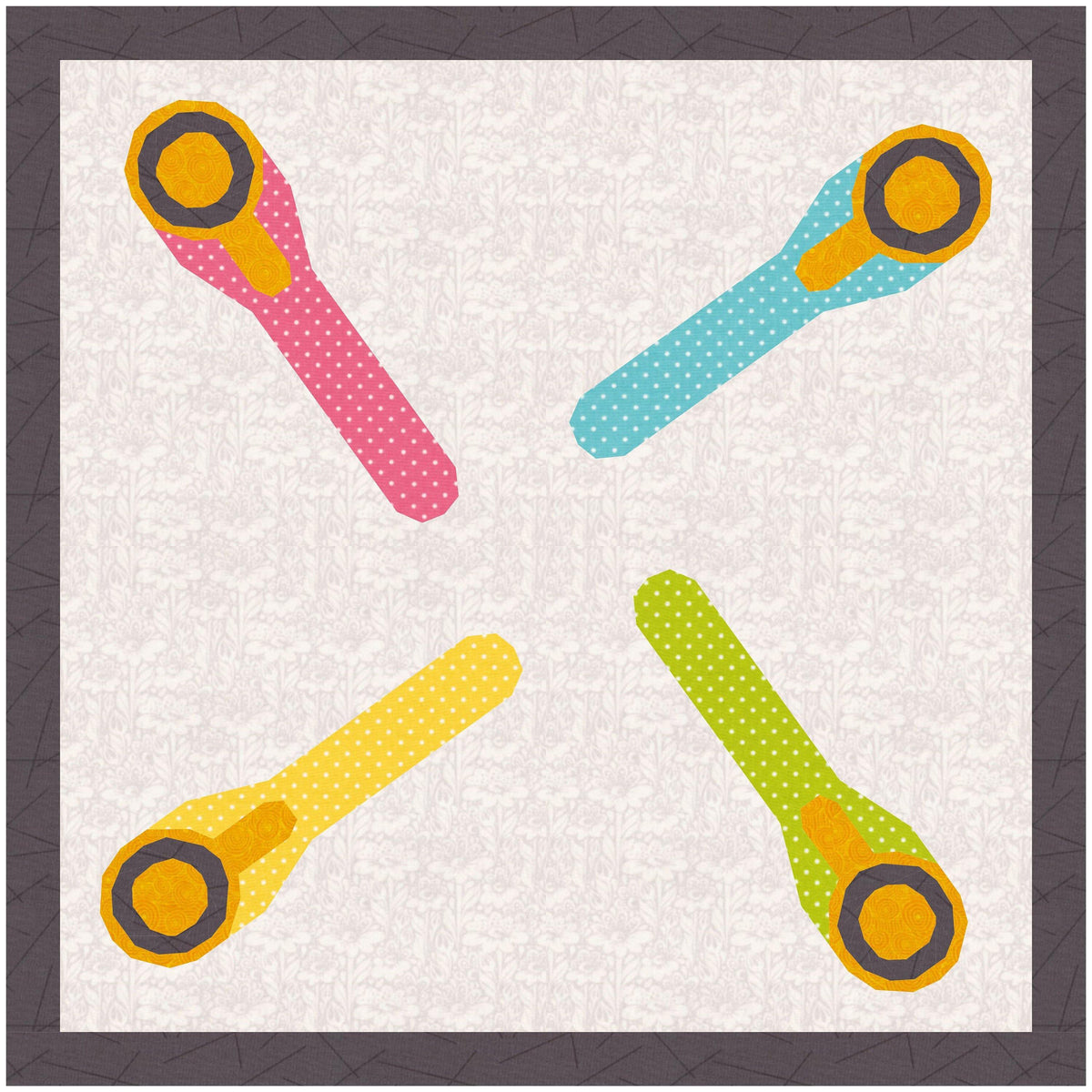 Rotary Cutter, Sewing Notions, Foundation Paper Piecing Pattern (FPP ...