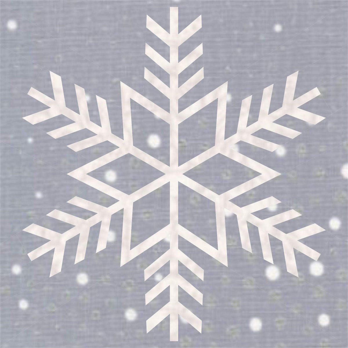 Snowflake, Foundation Paper Piecing Pattern (FPP Pattern), Quilt Block ...