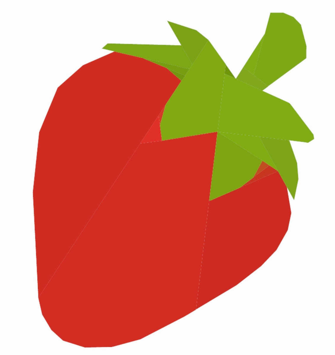 Strawberry, Foundation Paper Piecing Pattern (FPP Pattern), Quilt Block ...